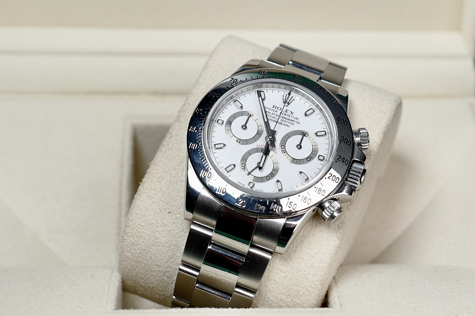 Rolex Daytona SS White Dial 2011 - Longtime BKK